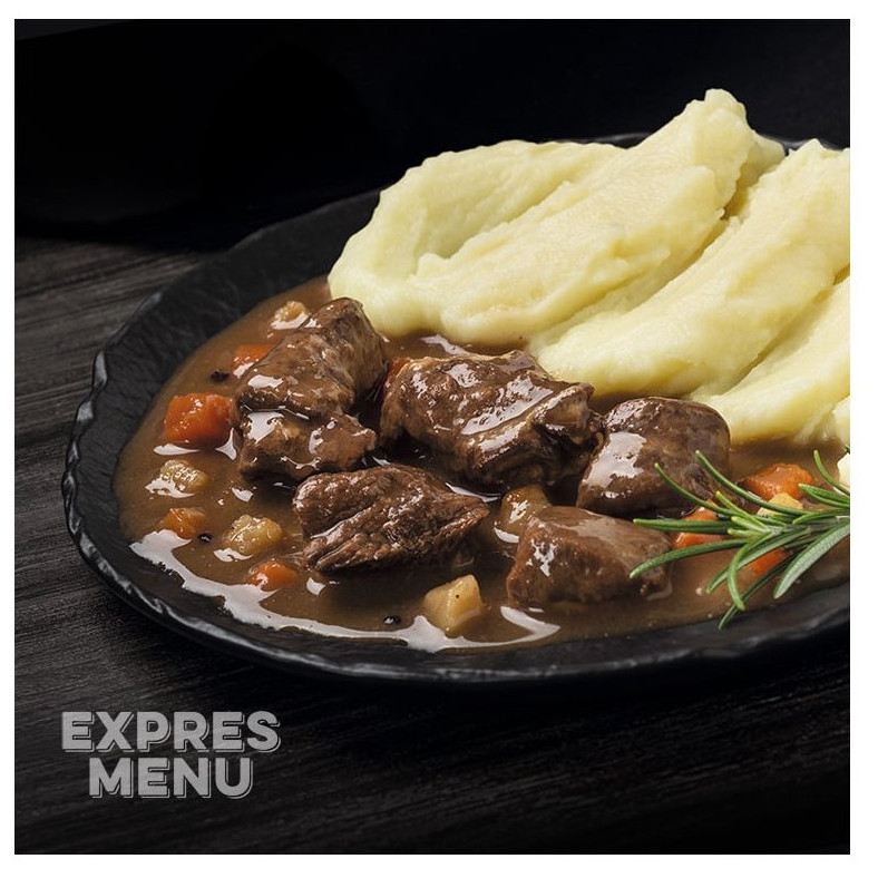 Готова храна Expres menu KM Телешки бузи с пюре | 4camping.bg