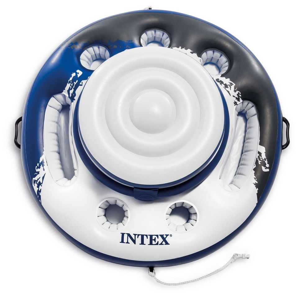 Кръгъл надуваем дюшек Intex Mega Chill | 4camping.bg