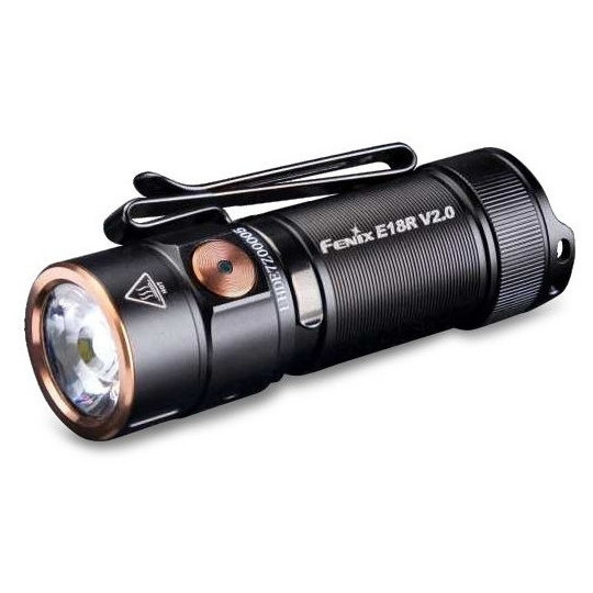 Акумулаторен фенер Fenix E18R V2 | 4camping.bg