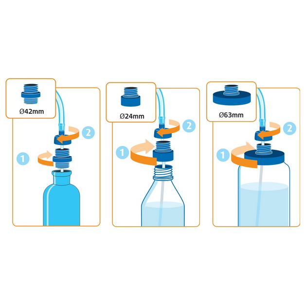 Адаптор за туристическа бутилка Source Convertube (2018) | 4camping.bg