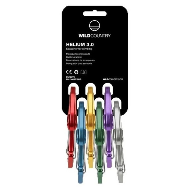 Карабинер Wild Country Helium 3.0 Rack 6 Pack | 4camping.bg