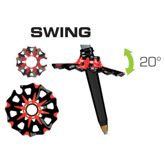 Щеки TSL Tour Carbon 5 Cross swing 2022 | 4camping.bg
